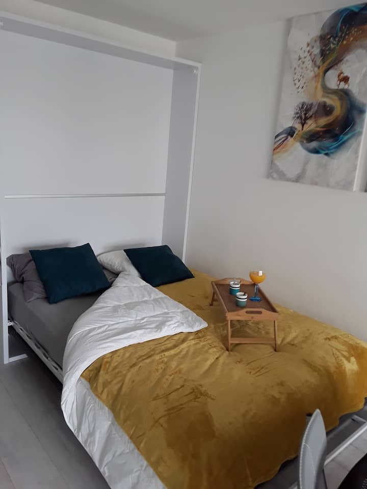 Studio Centre Ville Avec Parking - La Grande-Motte