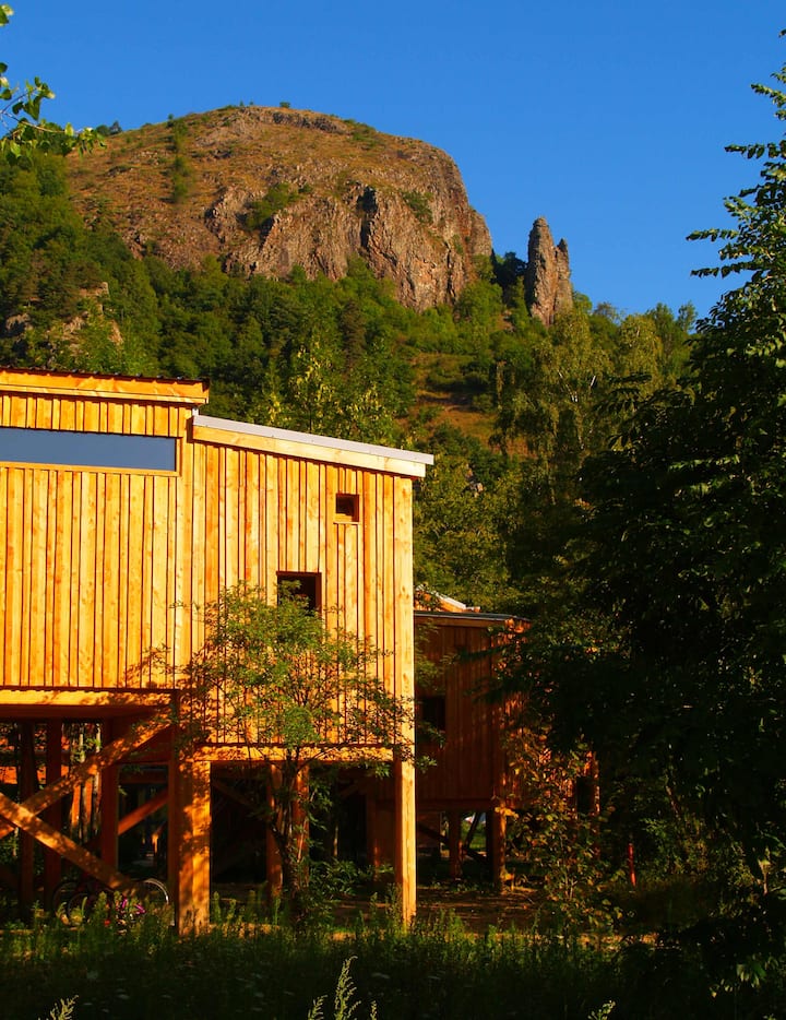 La Cabane Dans Les Arbres De Cosycamp - Haute-Loire