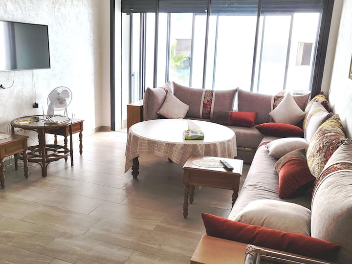 Superbe Appartement En Residence - Témara