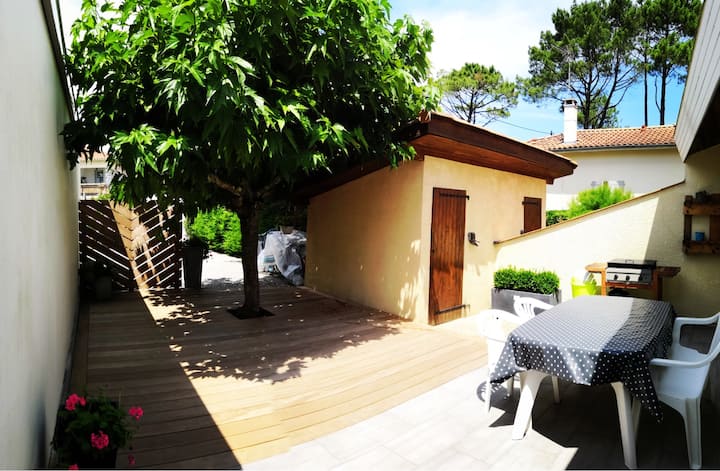 Maison Centre Ville De Vieux Boucau, Proche Océan - Messanges