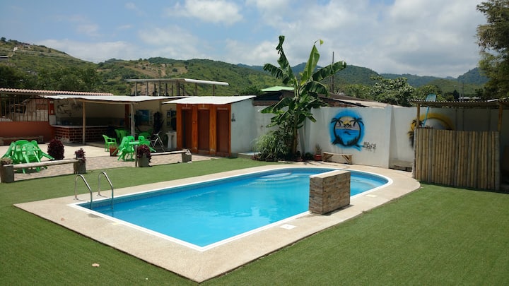 Habitación De 1 A 3 Personas Con A/ac - Machalilla