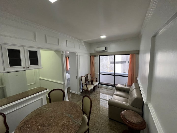 Flat 1204 Mobiliado Na Av Beira Mar Fortaleza - Fortaleza