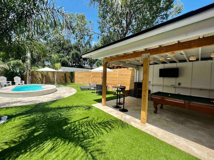 Welcome To Pink Palms - Heated Pool - Walk To Dt - St. Augustine, FL