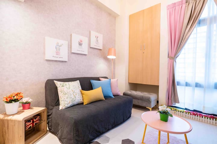 Sc Apt W/ Lift Near Ximen Mrt 西門町Loft 近西門地鐵站 獨立浴室 - 萬華區