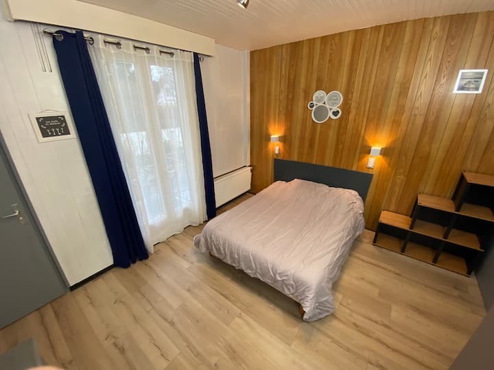 T1 27m² Proche Centre Calme+parking+jardin+wifi - Lac du Bourget