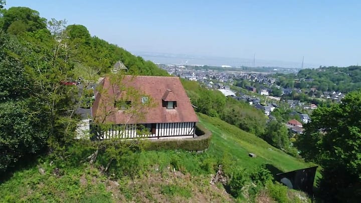 Vue Sur Le Pont De Normandie - Honfleur