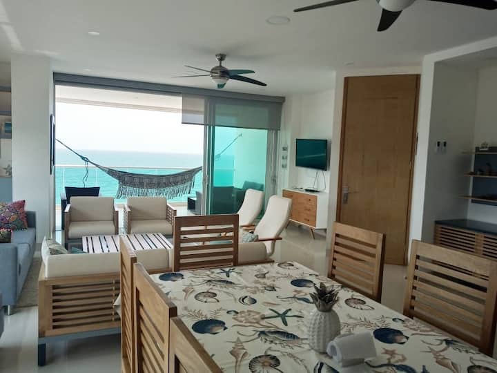 Exclusivo Apartamento Frente Al Mar En Coveñas - Covenas