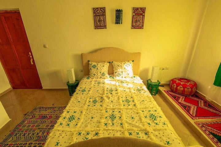 Chambres+piscine A 15minutes Du Lac - Azilal