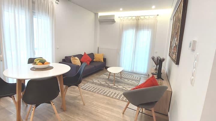 Live As A Local At This Elegant 50sqm Apartment #1 - Salonicco