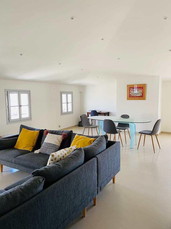 Grand Appartement Type Loft - Château Des Salles - Draguignan