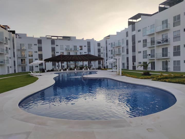 Departamento Para La Familia, Súper Ubicado. - Acapulco