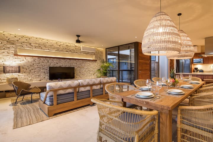 Copal Tulum 2 Br Jungle Terrace - Tulum