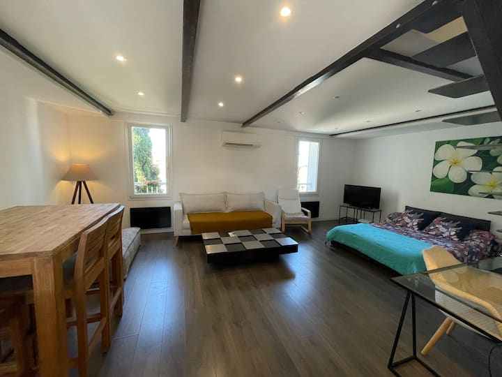 Duplex 2 Chambres Proche Stade, Plage Et Calanques - ibis Marseille Bonneveine Calanques Plages