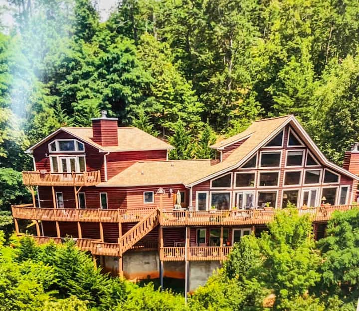 Chalet In The Mountains With Panoramic Views - Hiawassee, GA