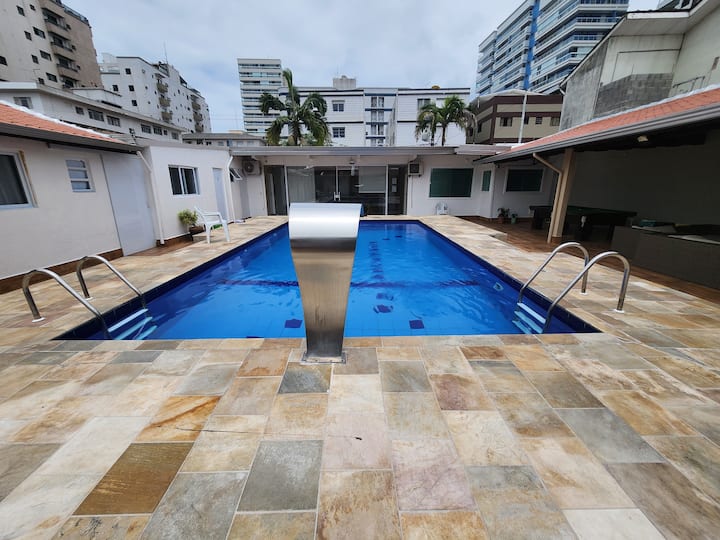 Casa Pousada En Praia Grande - Santos