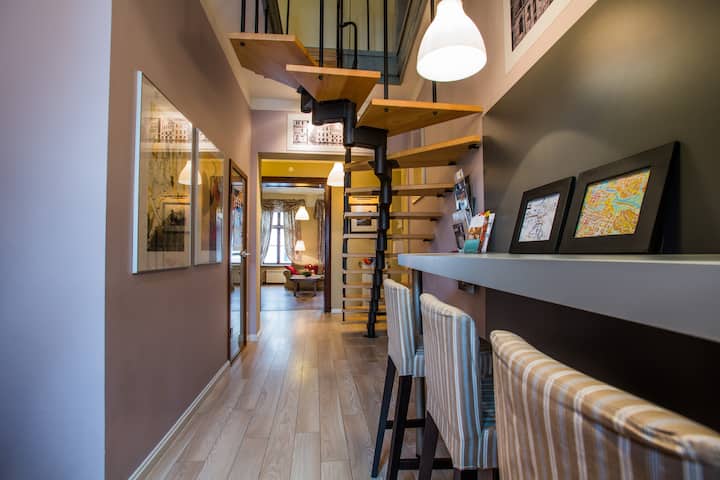 2-level Apartament 3 Bedroom 120m - Wrocław
