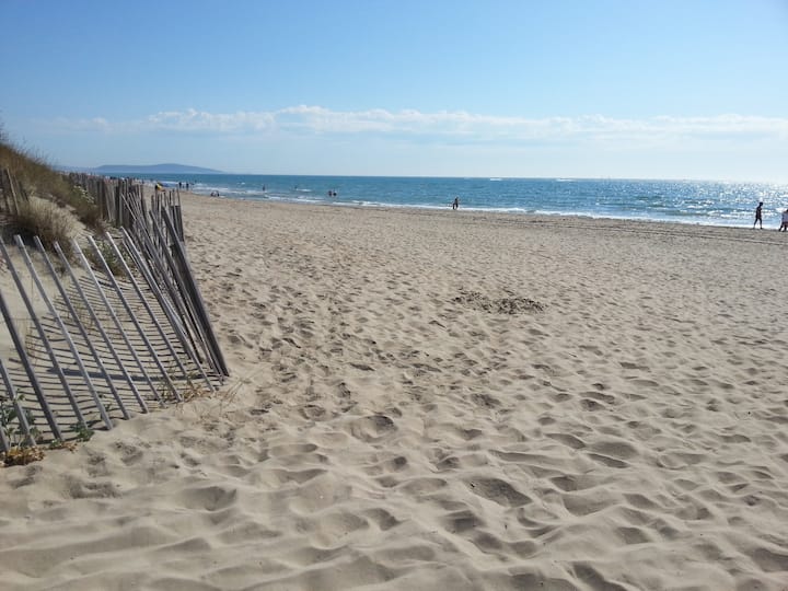 F2 Bord De Mer 2 Mn De La Plage - Marseillan