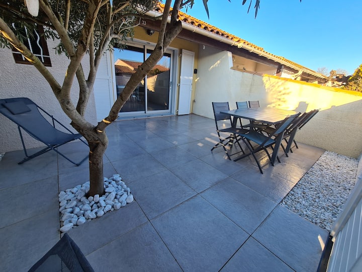 Villa Cap D'agde Climatisée, Piscine. - Le Grau d'Agde