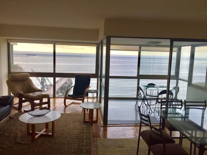 Spacious And Lovely Apt. In Front Of The Beach - Valparaíso
