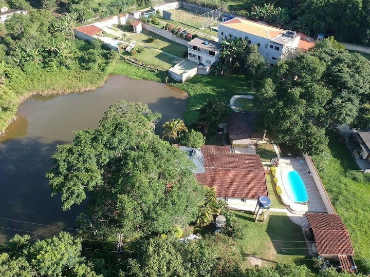 Sítio Em Arujá ,Churrasco_piscina E Lago P/pesca. - Arujá