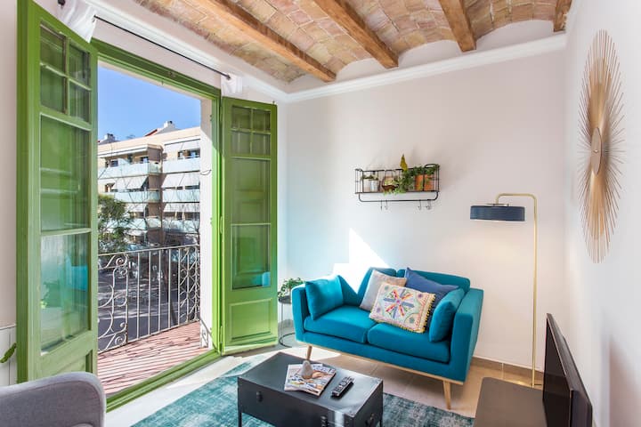 Authentic Design 2 Bed Close To La Fira Bcn - L'Hospitalet de Llobregat