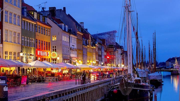 Charming Flat In Historic City Centre Nyhavn - Copenhague