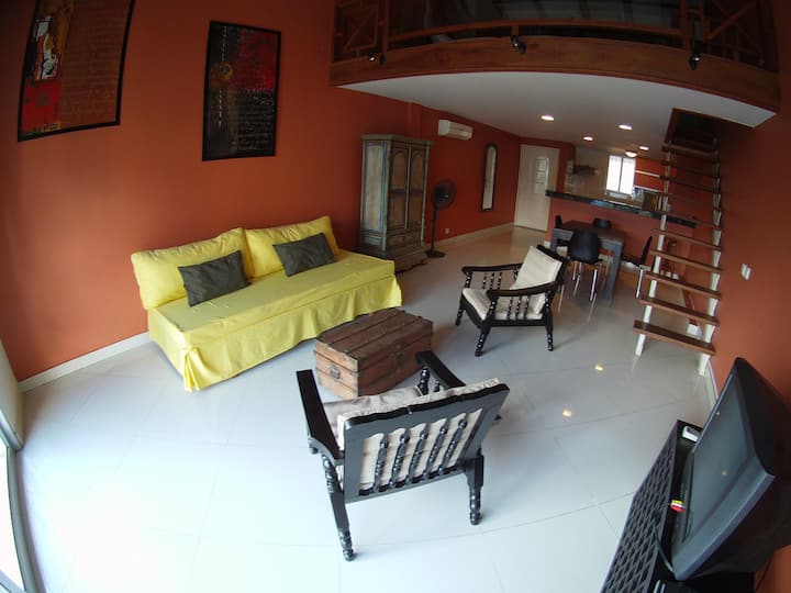 Apartement Entièrement éQuipée à 3 Blocs Du Fleuve - Phnom Penh