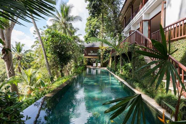 Villa Hideaway Avec 4 Chambres Et Piscine à Ubud - Bali