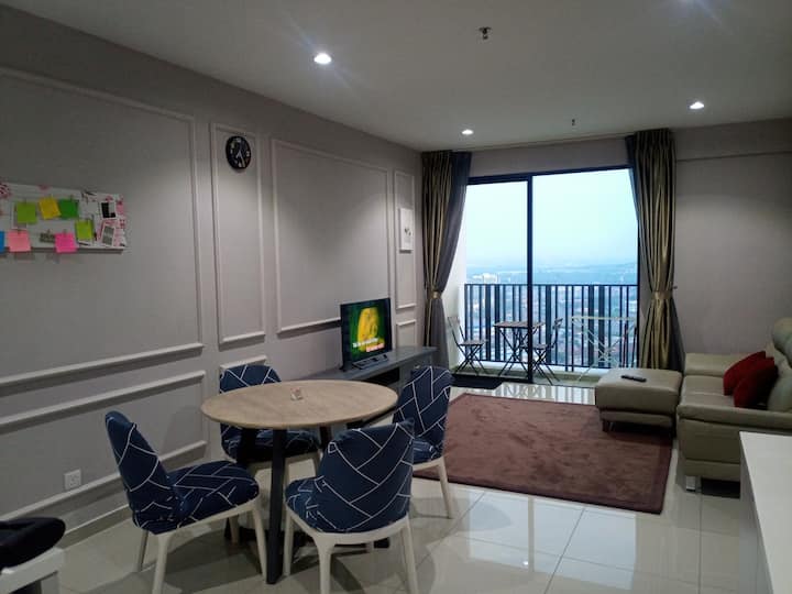 I-city@safe&clean/shah Alam/2br/29flr View@wifi - Shah Alam