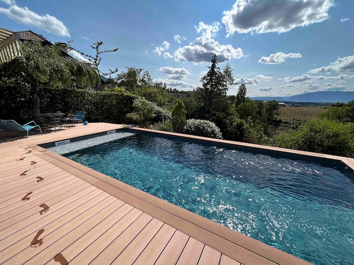 Maison Piscine Vue Imprenable - Annemasse
