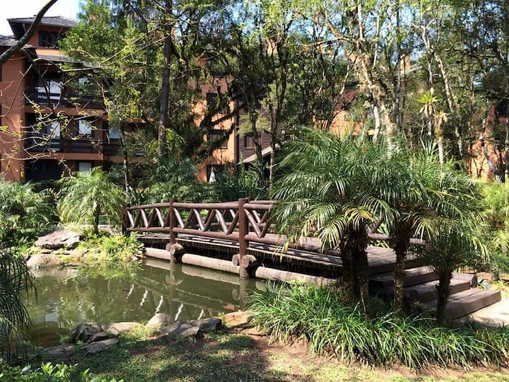 Lindo Apartamento A 3 Min Centro, Resort Knorville - Gramado