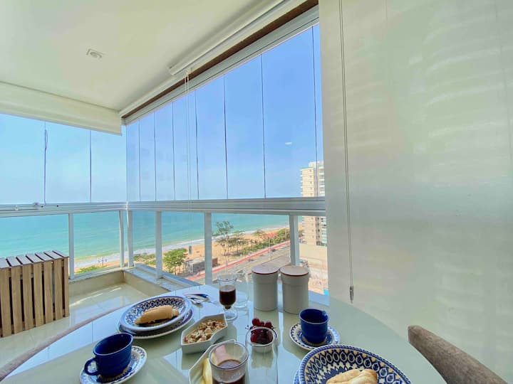 Apto Com Vista Eterna Para O Mar Em  6x Sem Juros - Vila Velha