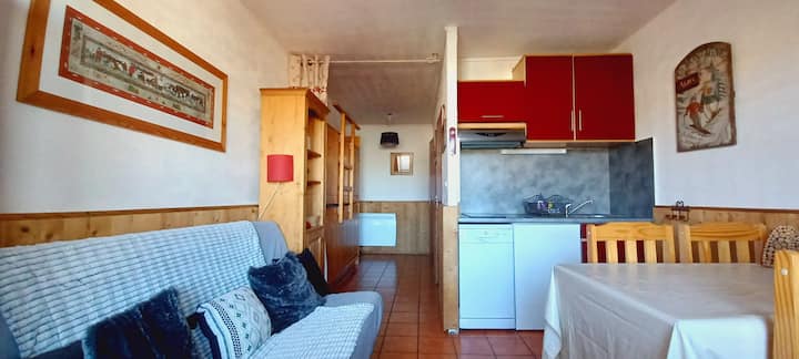 Studio Chaleureux, Face Alpe Express Et Commerces - Le Bourg-d'Oisans