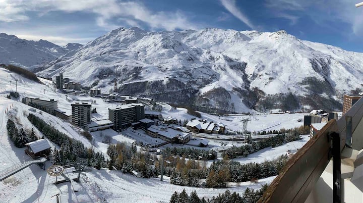 Exceptionnel Menuires Brelin 6-8 P Ski Au Pied - Val Thorens