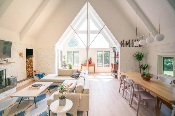 Milan Hill A-frame - Charming & Stylish Near Rhine - Rhinebeck, NY
