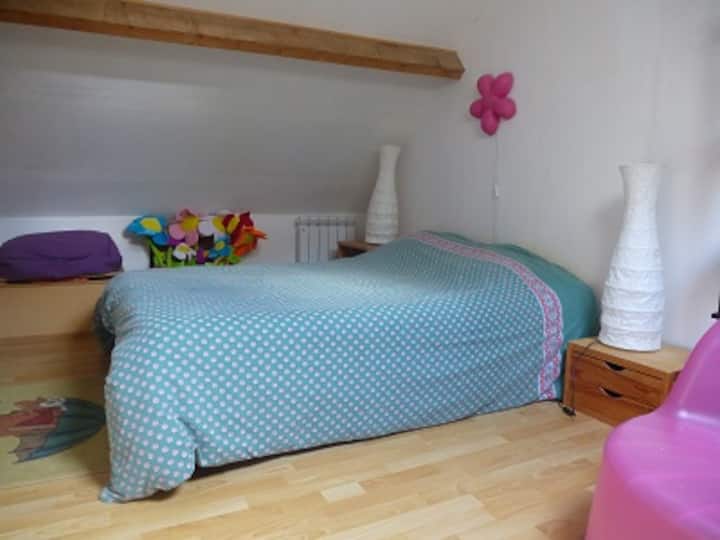 Chambre Et Salon Dans Maison Au Calme - Rochecorbon