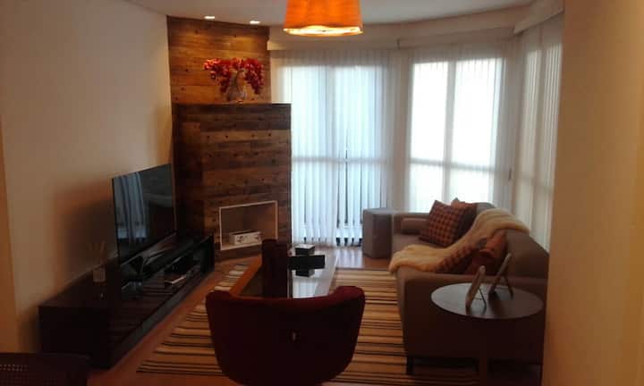 Excelente Apartamento No Capivari - Campos do Jordão