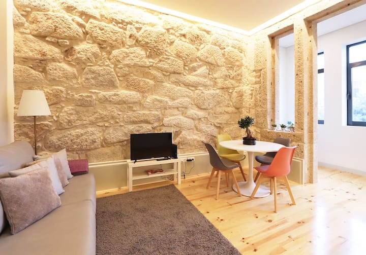 Central Charming Cedofeita (Oporto) 1 Br - Porto