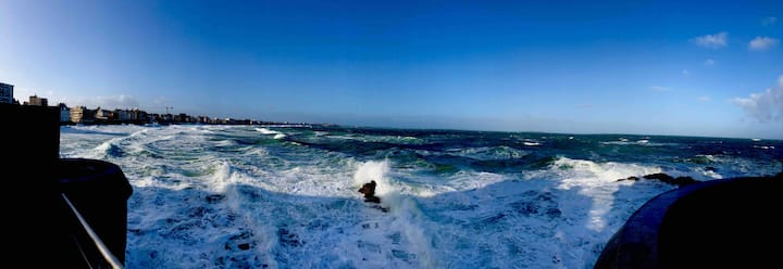 St Malo Rochebonne Vue Mer Avec Grande Terrasse - Saint-Malo