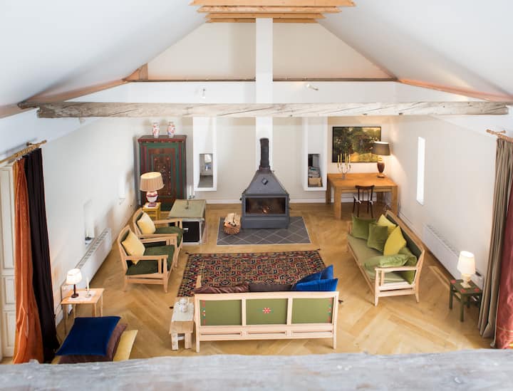 Romantic Bohemian Farm in Černá v Pošumaví, South Bohemian Region ...