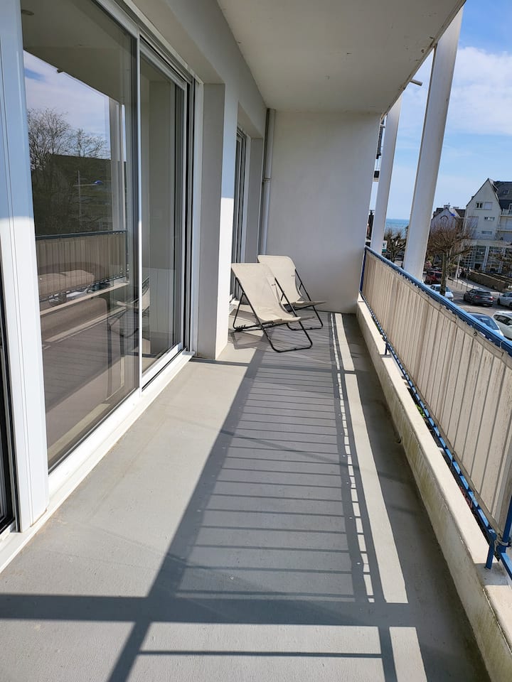 Appartement Clair Avec Balcon 80m De La Plage - Bénodet