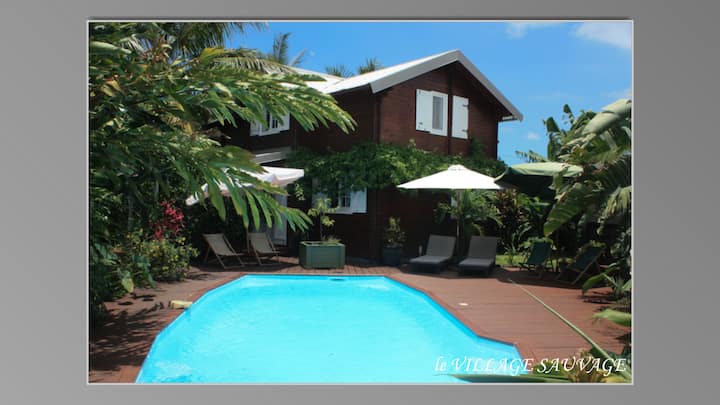 Le Village Sauvage Bungalow Bleu - Saint-Joseph