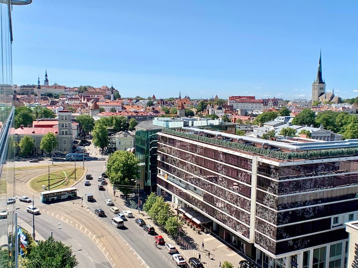 9th Floor Luxury Studio Apartment In Tallinn - Tallinn