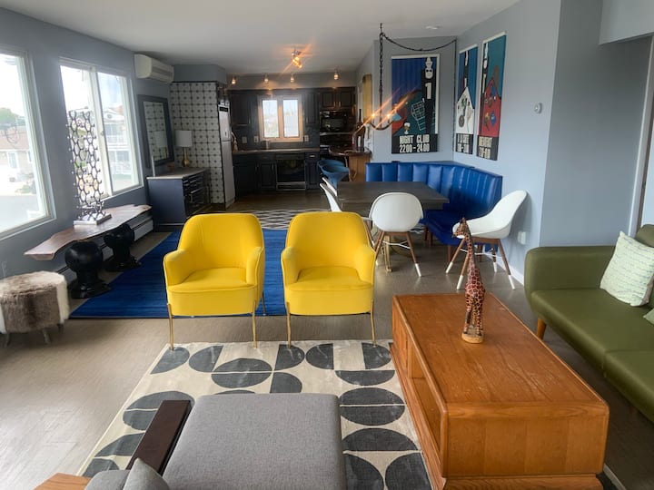Bungaluv Modern Top Level Apt - Awesome Bay Views - Barnegat Light, NJ