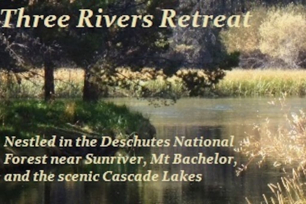 Three Rivers Retreat near Sunriver - Houses for Rent in Bend, Oregon ...