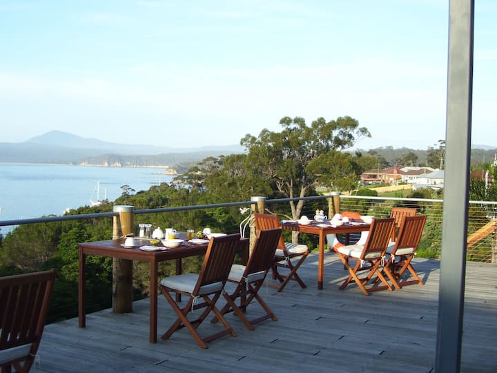 Snug Cove B&b Sea View From Room - Eden
