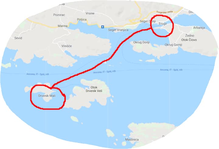 Dein Eigener Campingplatz Auf Einer Kleinen Insel - Maslinica
