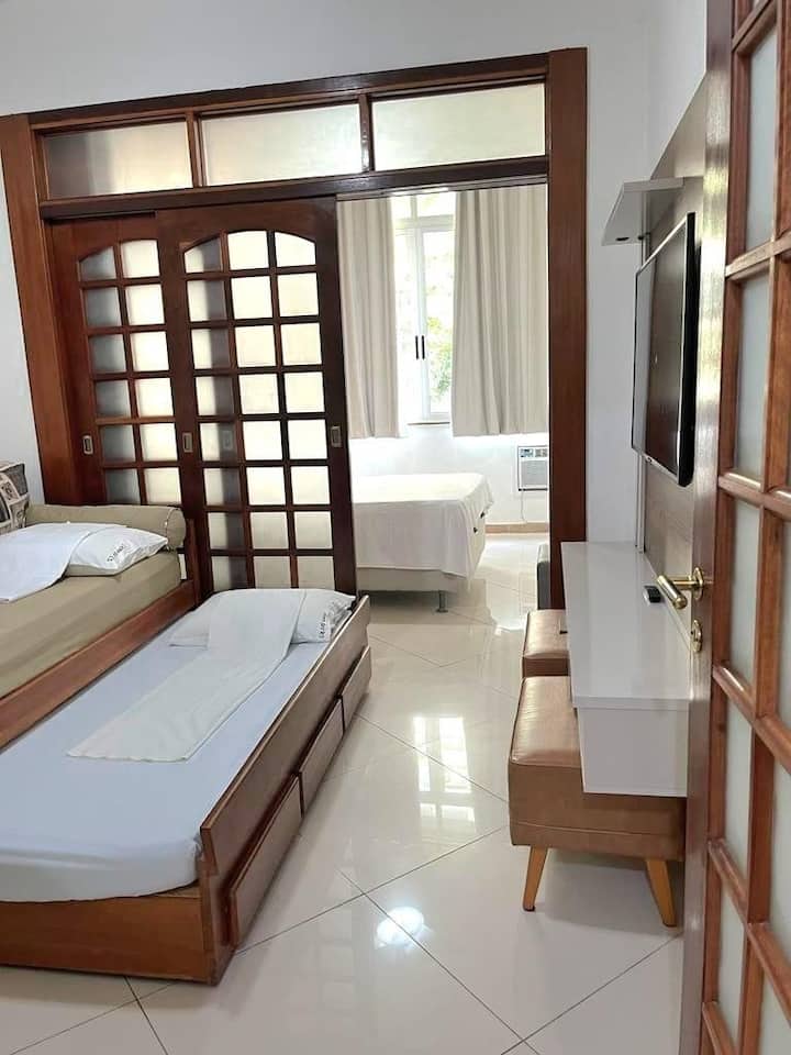 Apartment 300m To The Beach With Aircon And Wi-fi - 리우데자네이루