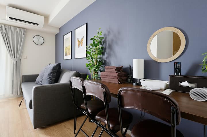 9921/500m From Shinsaibashi/city Cente/wifi/804 - Osaka