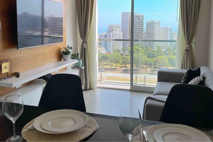 Beautiful Apartment In Tourist Area In Barranco - Lima